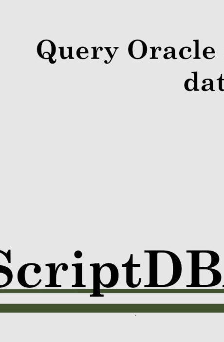 Query Oracle sessions to date and time - ScriptDBA.com Query Oracle sessions to date and time - ScriptDBA.com