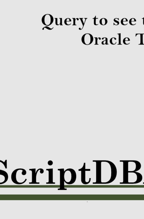 Query-to-see-the-size-of-all-Oracle-TABLESPACE - ScriptDBA.com Query-to-see-the-size-of-all-Oracle-TABLESPACE - ScriptDBA.com